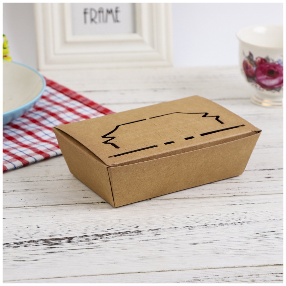 Simple kraft paper lunch box | Food Container Manufacturer