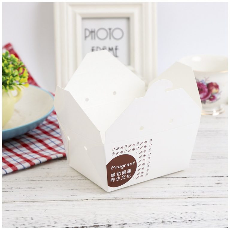 White food packaging box | Food Container Manufacturer