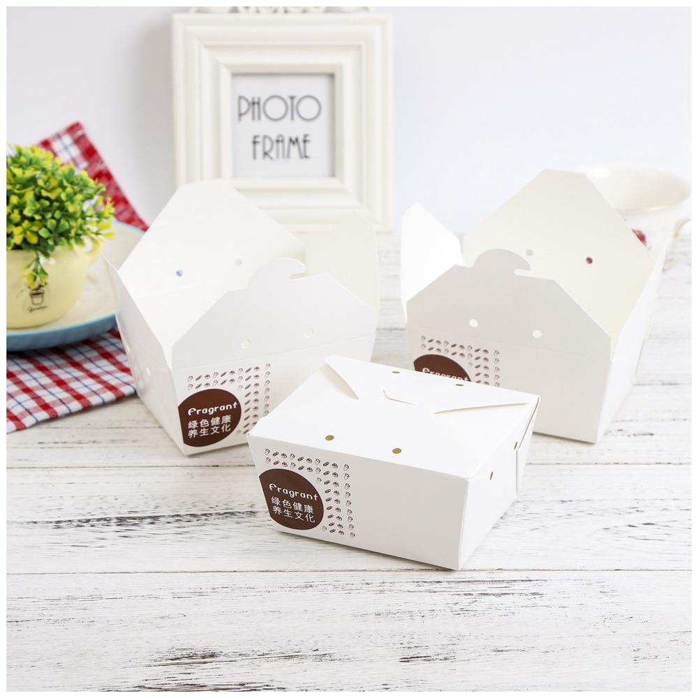 White food packaging box | Food Container Manufacturer