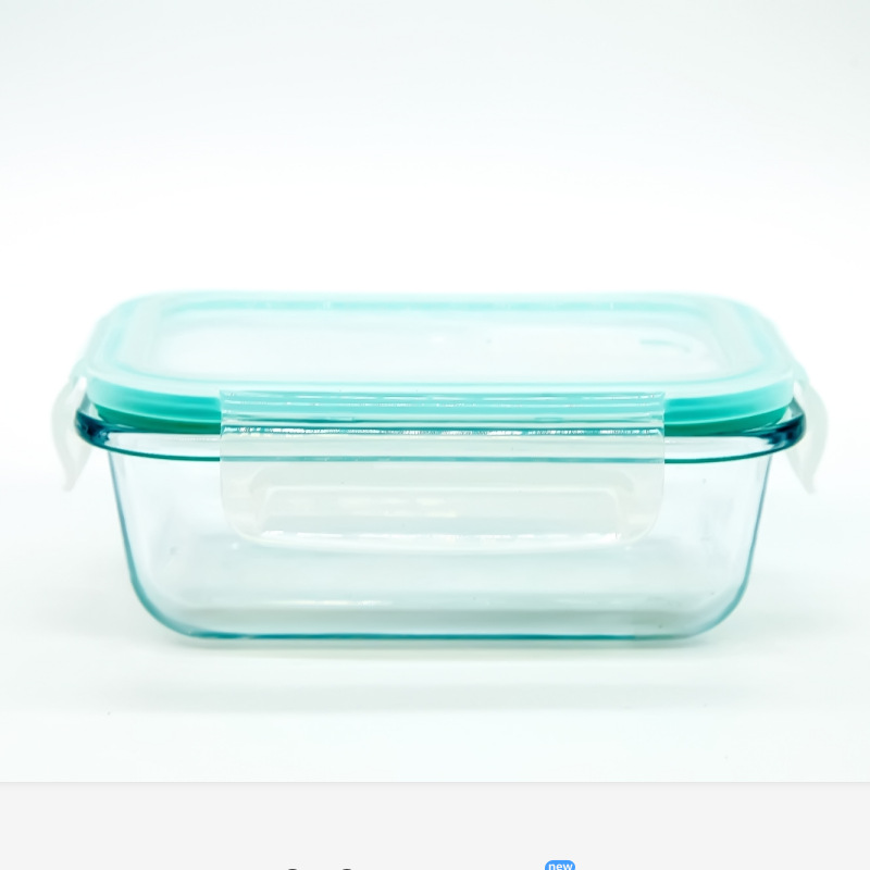 Heat-resistant glass lunch box