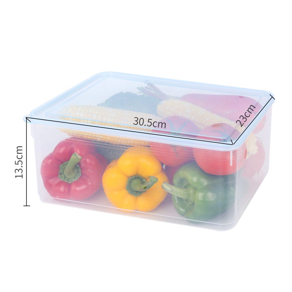 Large capacity kitchen fruit and vegetable storage box