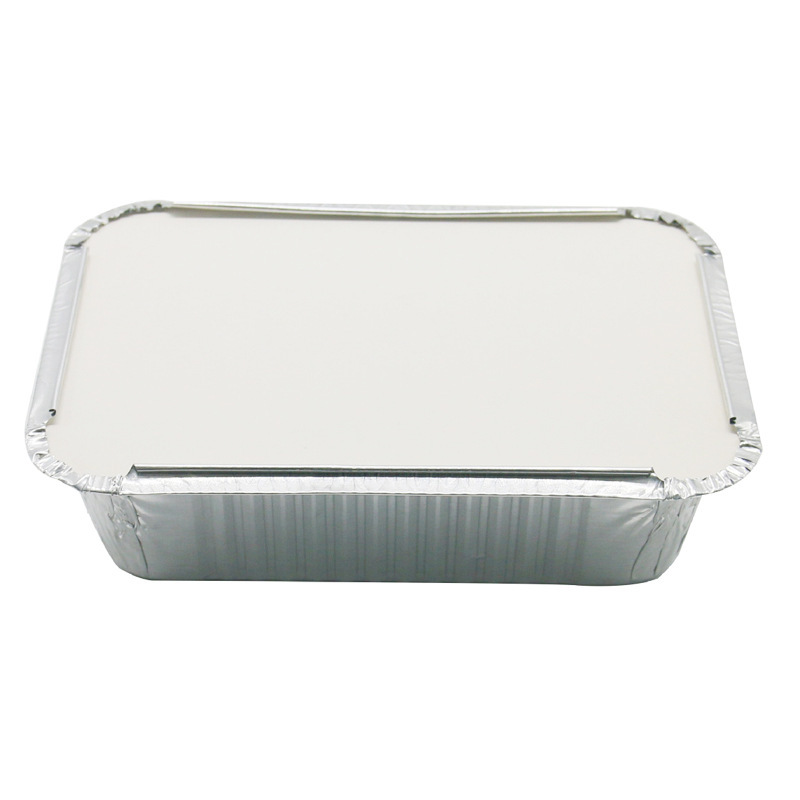 Food grade aluminium foil container