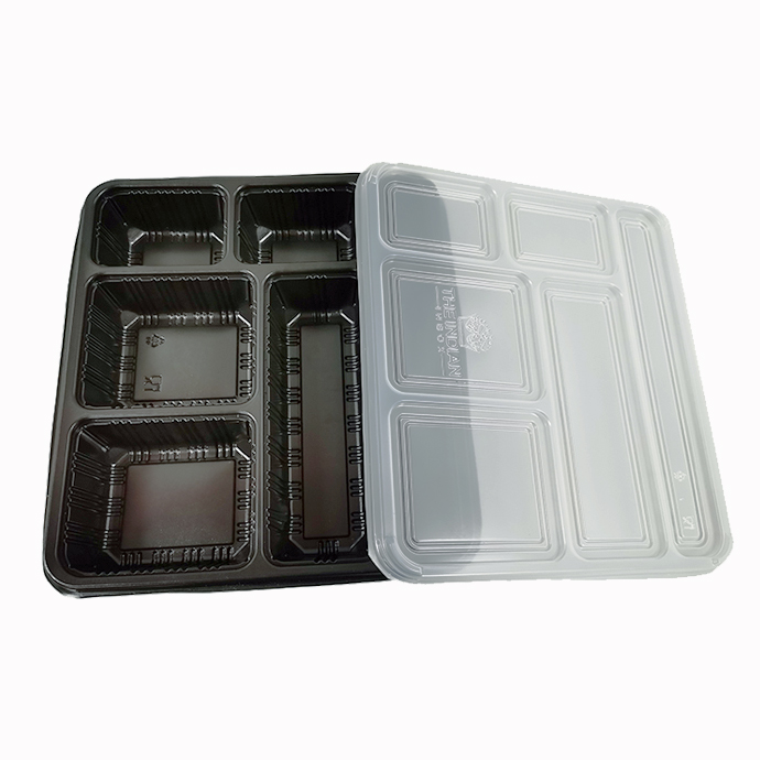 Plastic recycle compartment food containers | Food Container Manufacturer